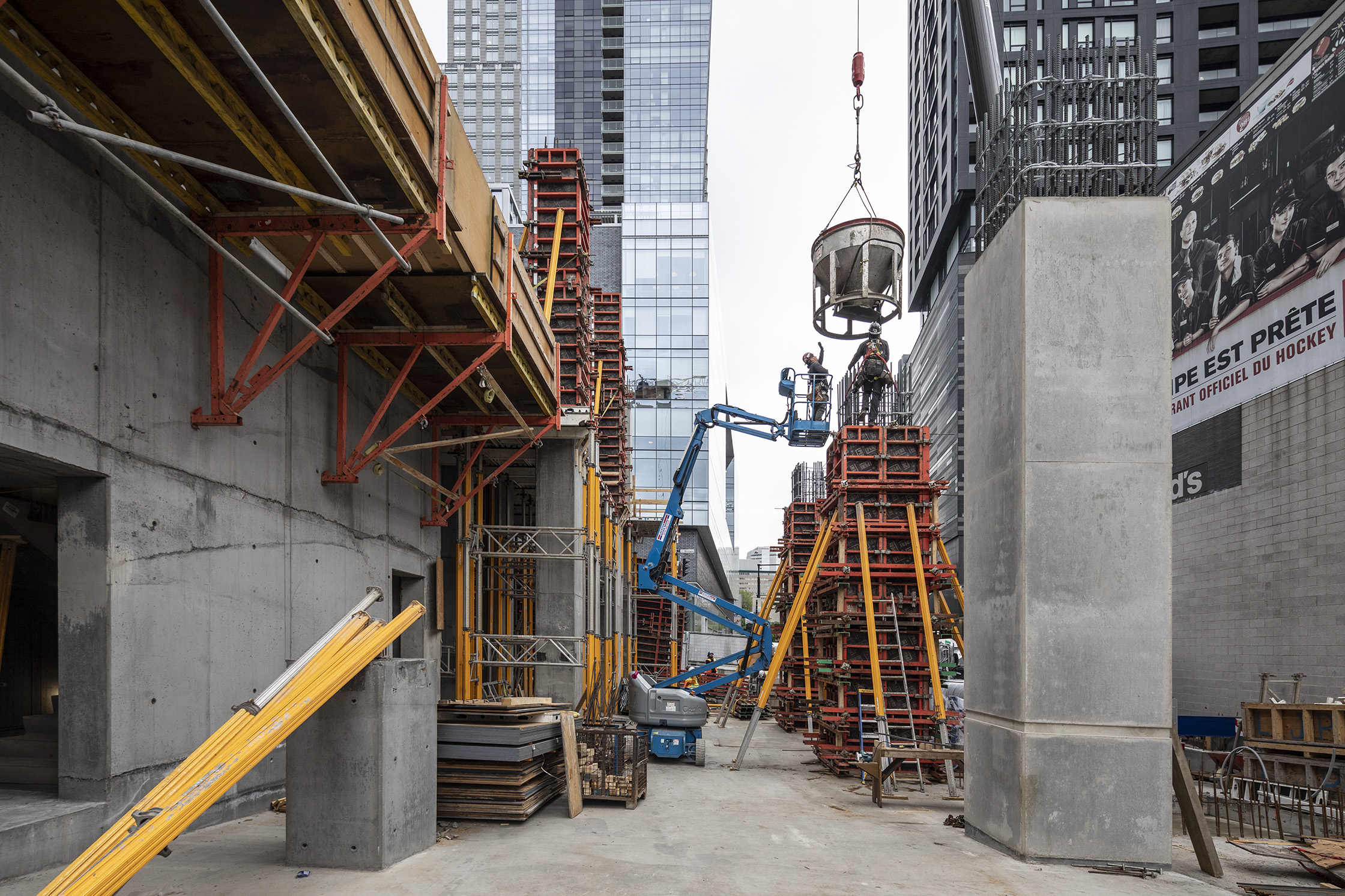 Le Solstice’s pedestal has begun - NEUF architect(e)s