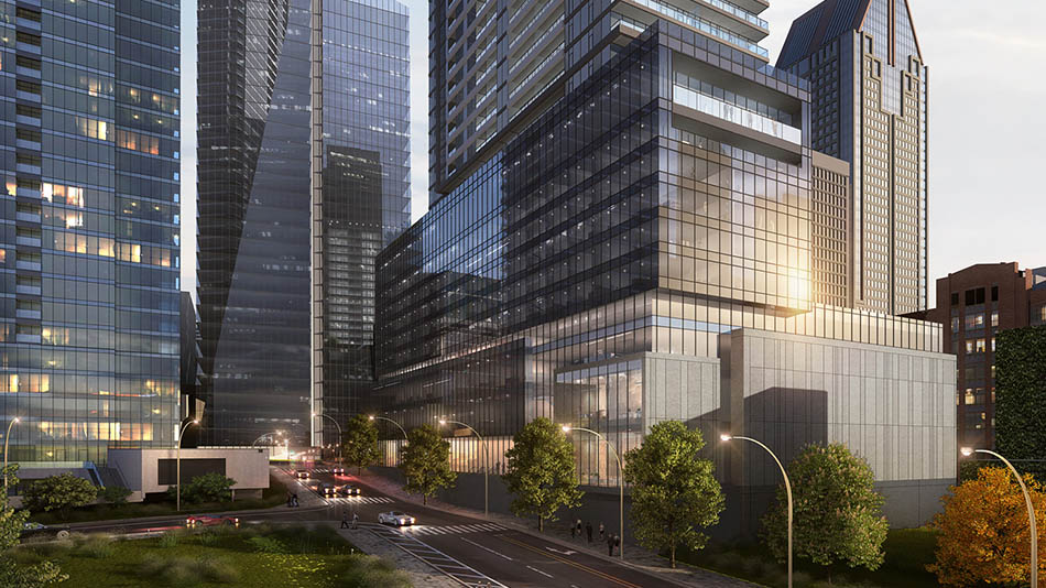 Groundbreaking ceremony at 750 Peel - NEUF architect(e)s