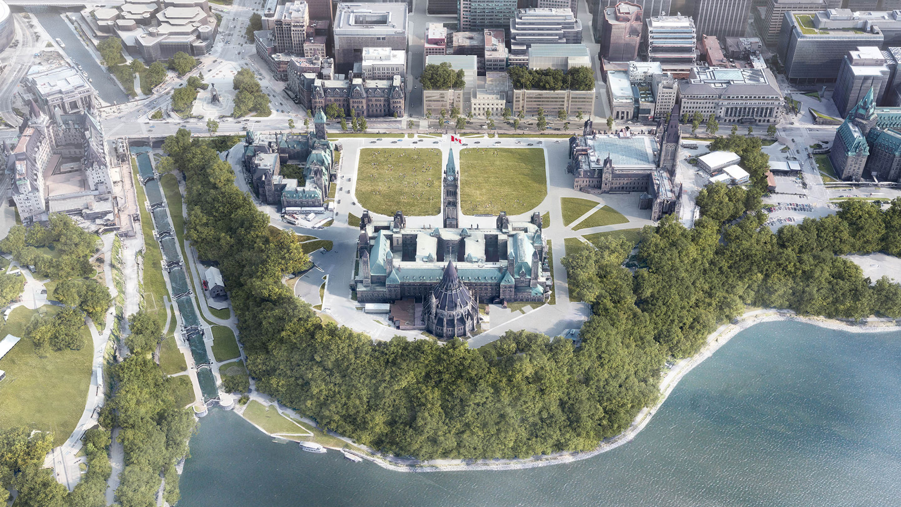 Ottawa Block-2 competition proposal - NEUF architect(e)s