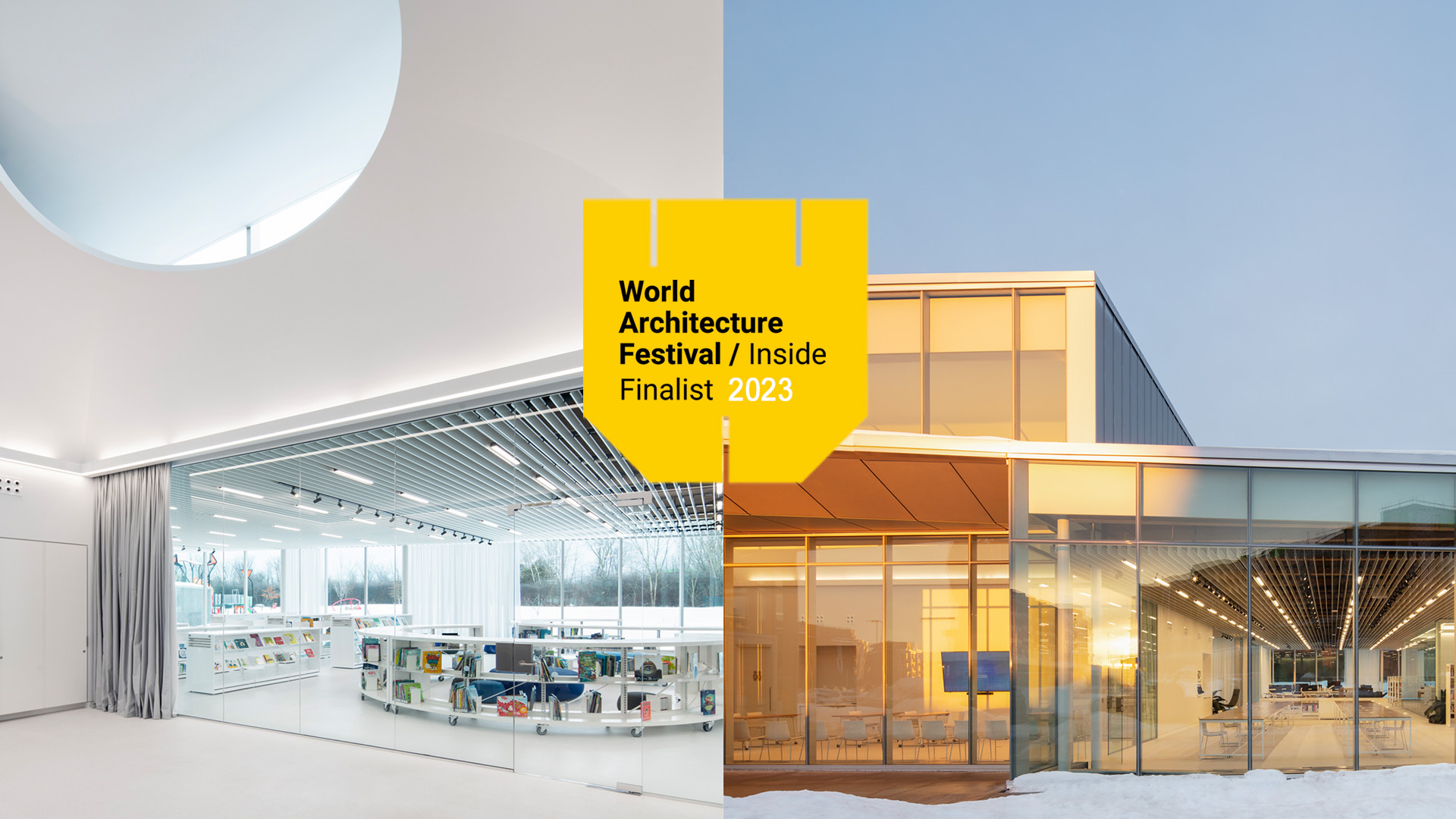 Bibliothèque Donalda-Charron: Double-Finalist at the 2023 WAF + INSIDE ...