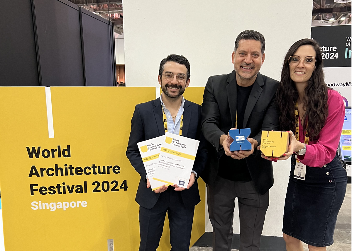 WAF 2024: NEUF WINS FUTURE OFFICE PROJECT OF THE YEAR - NEUF architect(e)s